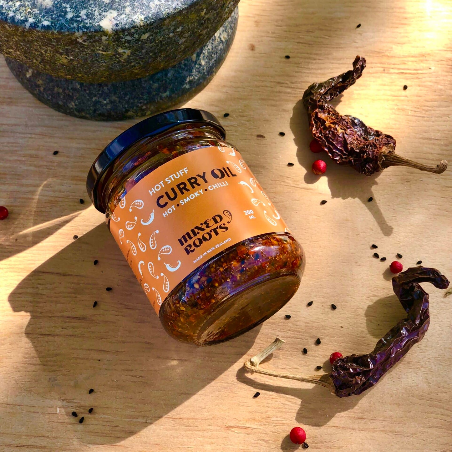 Hot Stuff // Smoky Curry Oil – Little Beehive