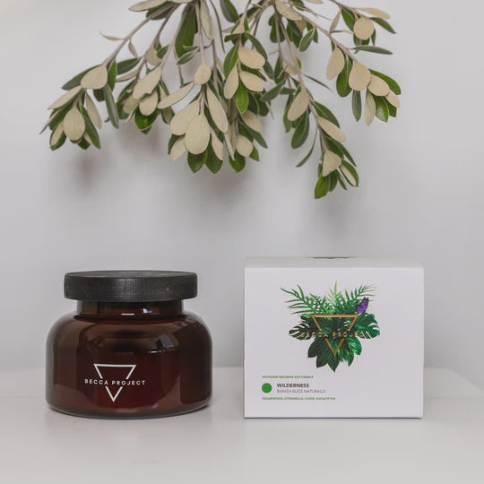 Becca Project - Large Outdoor Candle - Wilderness – Little Beehive